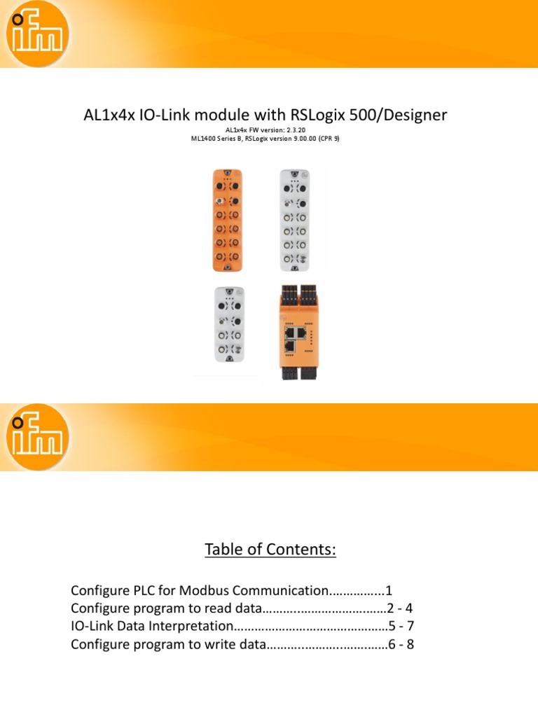 AL1X4X - RSLogix - Designer - Setup Rev1 | PDF | Programmable Logic Controller | Bit