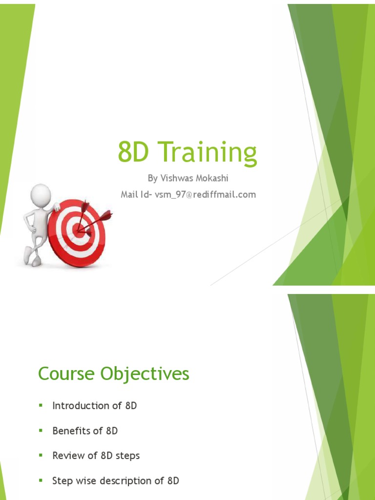 8D Methodology Typical Steps | Download Free PDF | Cognition | Business