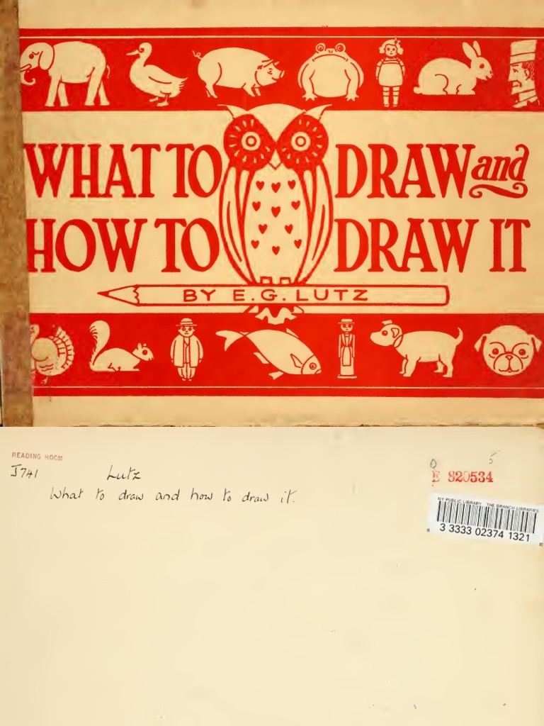 What To Draw and How To Draw It | PDF | Ellipse | Artistic Techniques