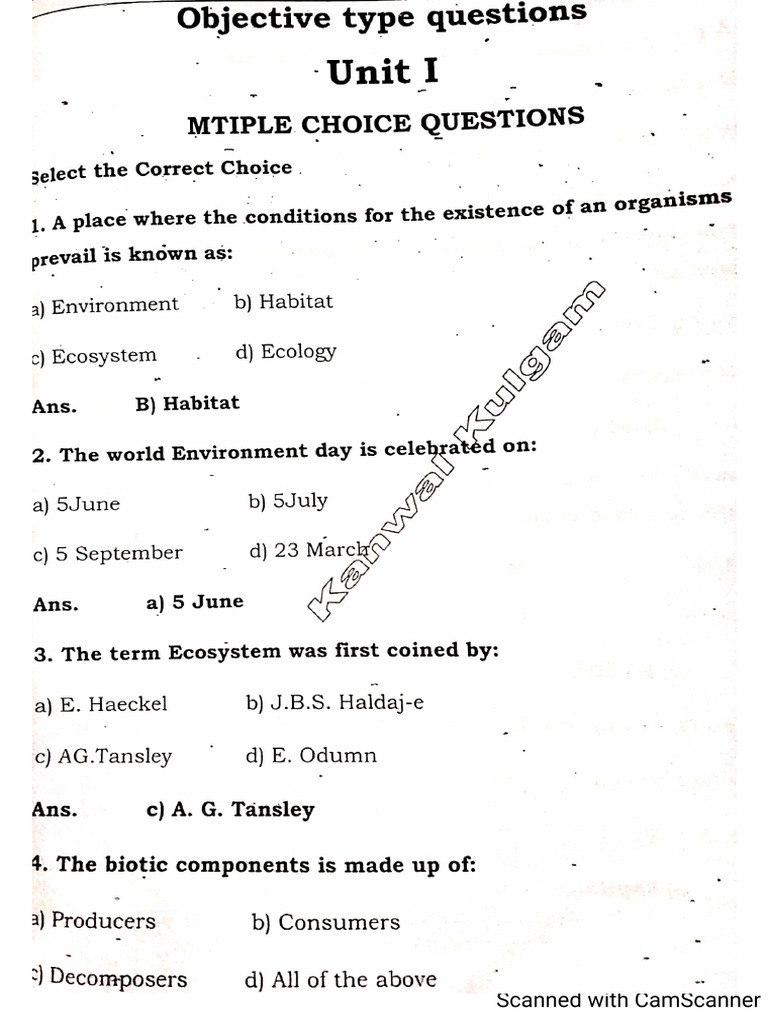 E Science Objectives 2nd Sem | PDF