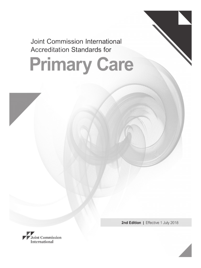 JCI Primary Care Standards ONLY 2nd Ed | PDF | Joint Commission ...
