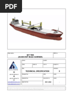 General Arrangement Plan of 3300TEU Container Ship PDF | PDF