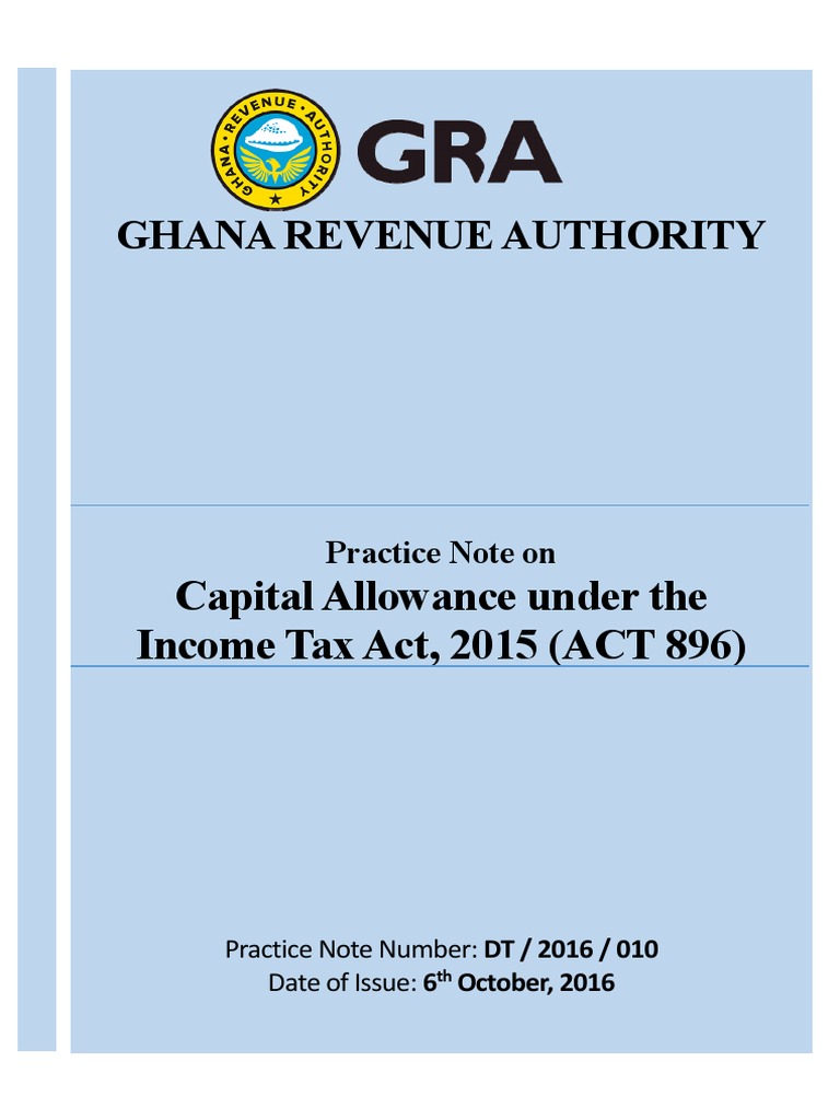 Capital Allowance | PDF | Depreciation | Expense