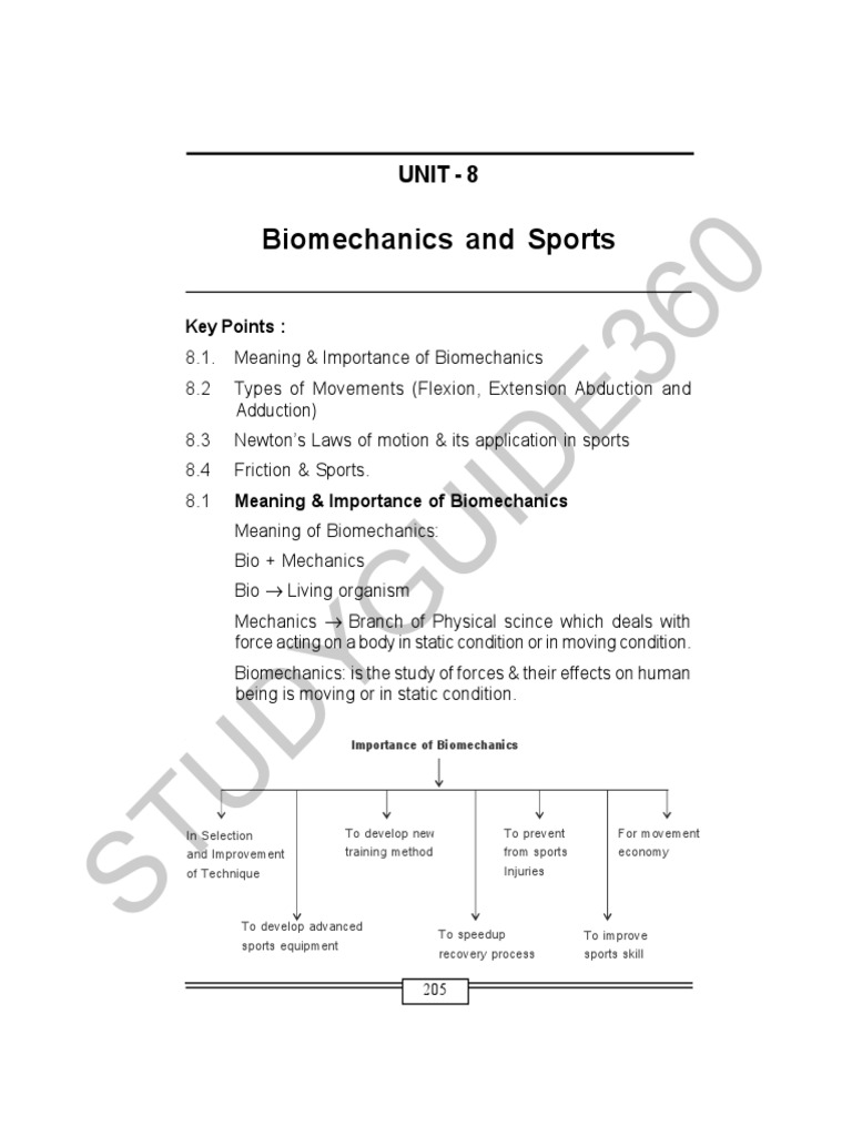 Class 12 Physical Education Notes Chapter 8 | PDF | Anatomical Terms Of ...