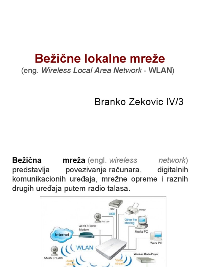Wlan Mreze-Racunarske Mreze | PDF