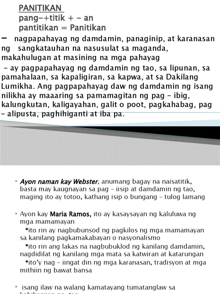 PANITIKAN | PDF