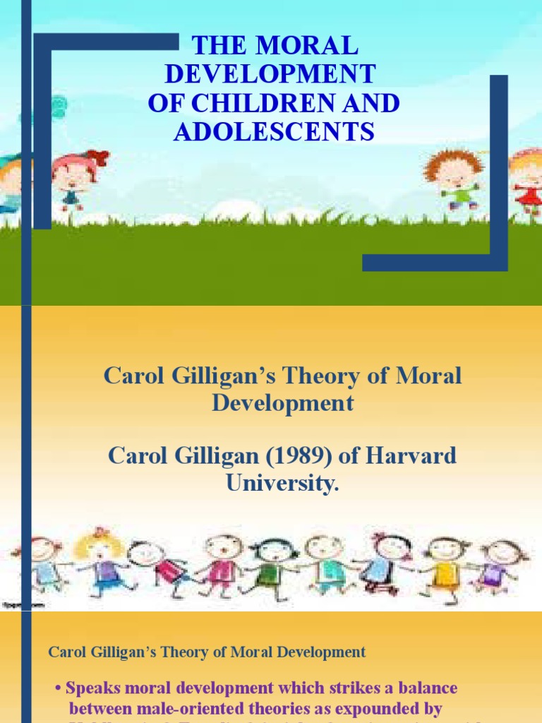 The Moral Development of Children and Adolescents | PDF | Relationships ...