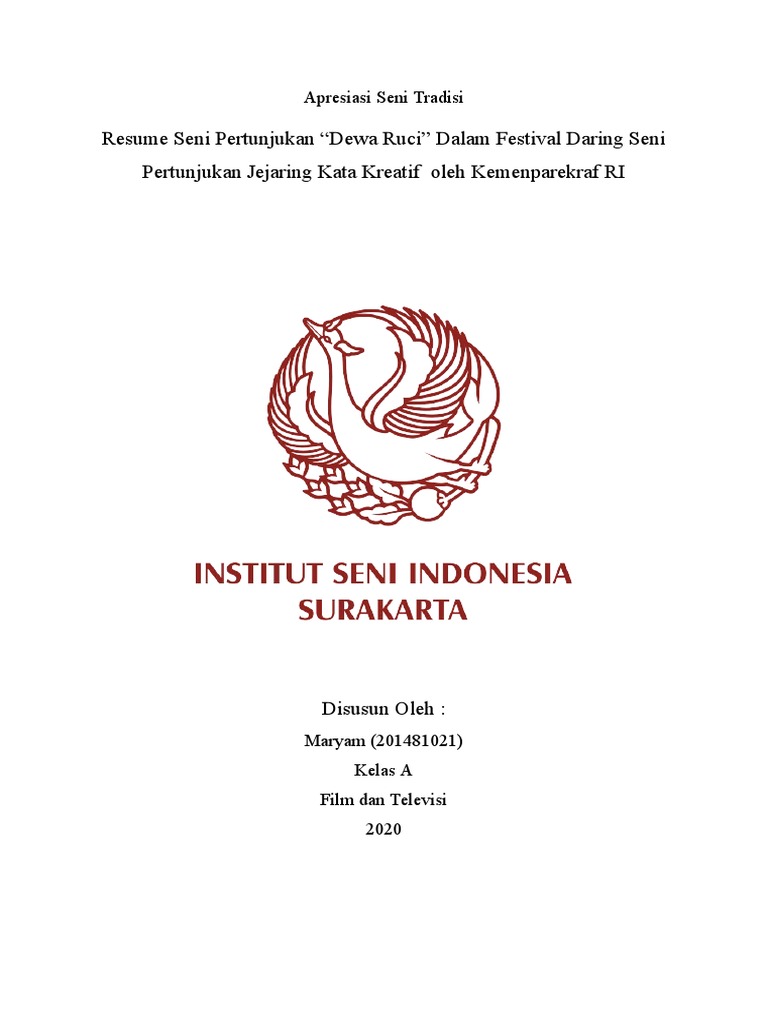 Kelas A - Maryam - 201481021 - Resume Dewa Ruci | PDF Kelas A - Maryam - 201481021 - Resume Dewa Ruci | PDF