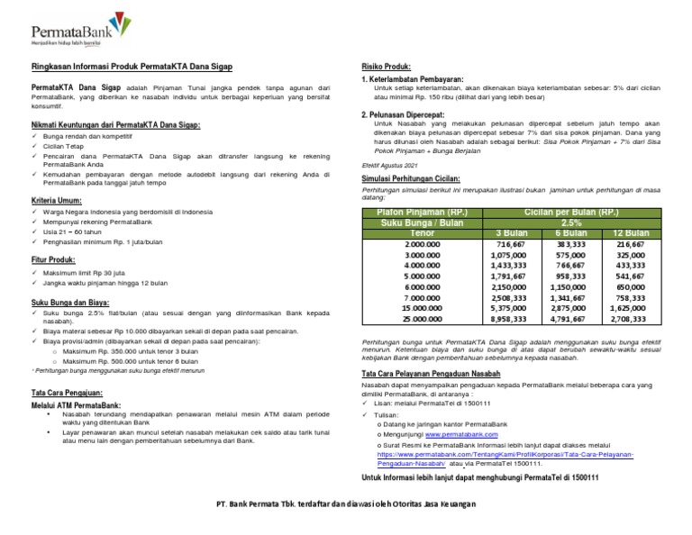 Dana Sigap Reguler V4 | PDF