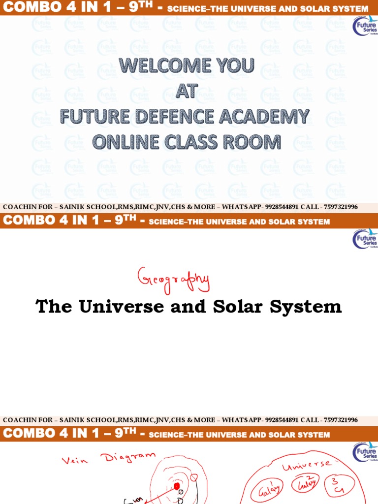 Universe and Solar System Overview | PDF | Solar System | Planets