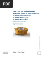 Rotary Slips Maintenance Manual | PDF | Pipe (Fluid Conveyance) | Elevator