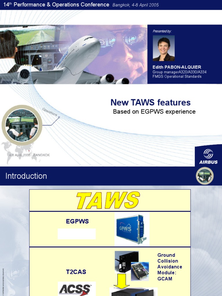 New TAWS Features: Based On EGPWS Experience | PDF | Altimeter | Aerospace