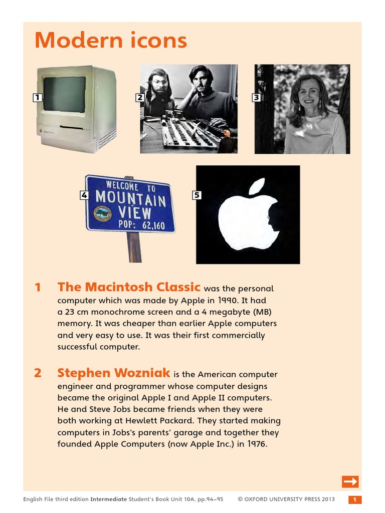 Modern Icons: The Macintosh Classic | PDF | Steve Jobs | Apple Inc.