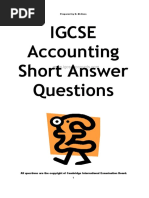 Cambridge IGCSE Accounting (0452) | PDF | Textbook | Teachers