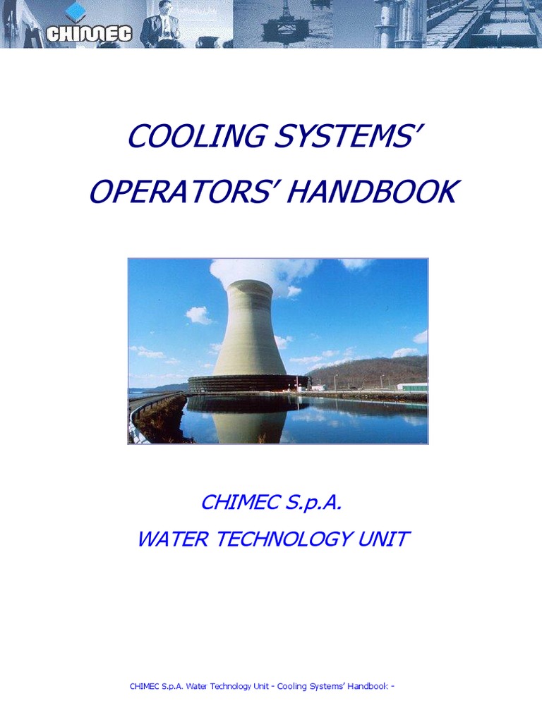 Cooling Systems' Operators' Handbook: Chimec S.P.A. Water Technology ...