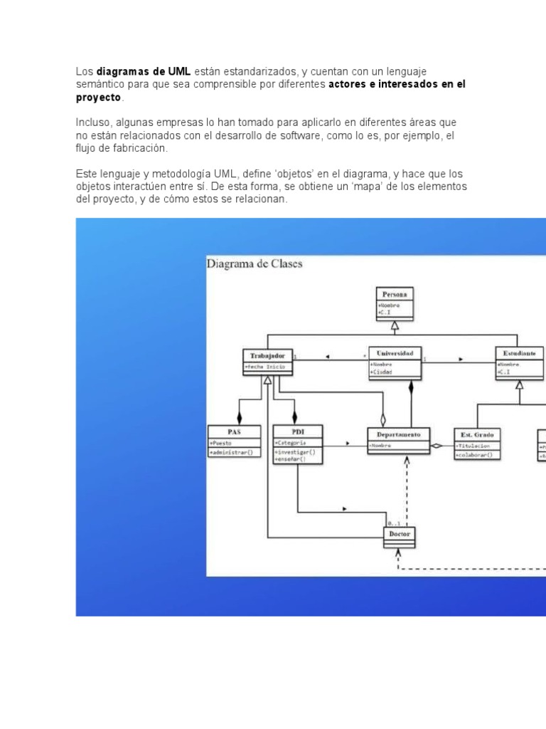 Uml y Sus Origenes | PDF | Lenguaje de modelado unificado | Gestión de ...