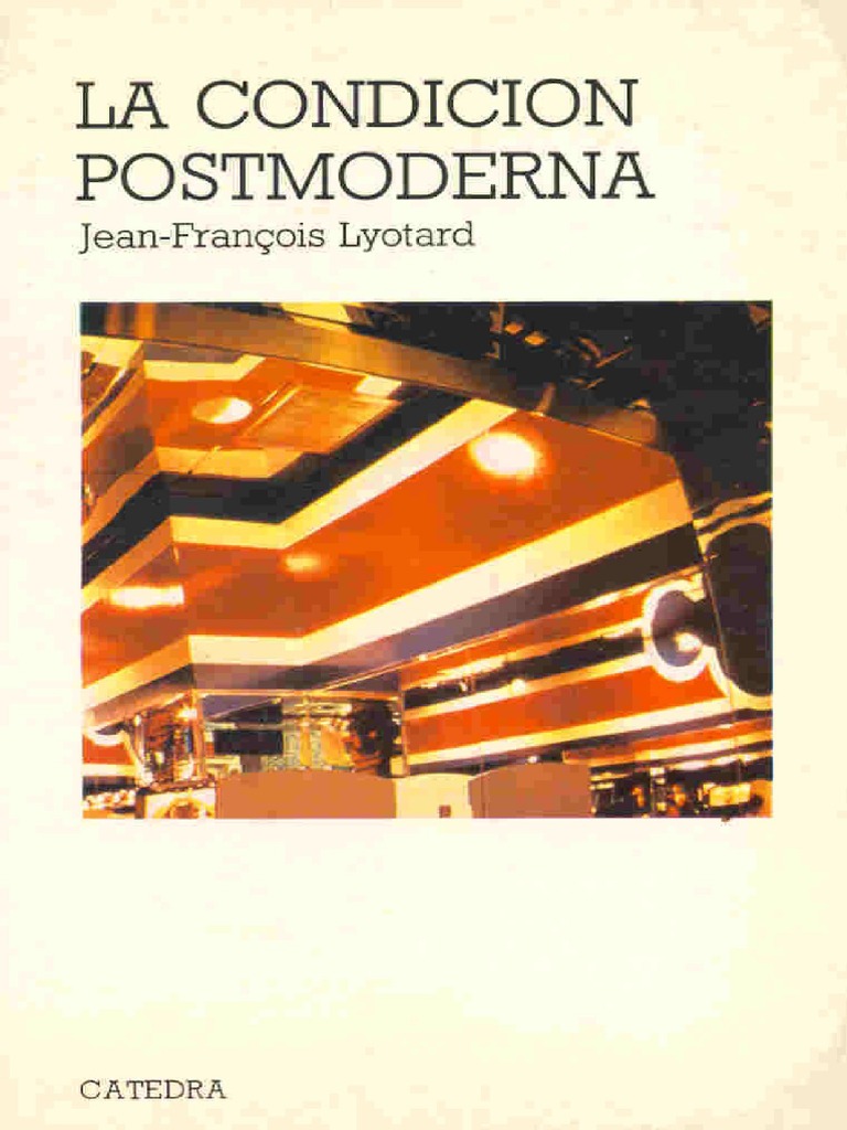 5 Lyotard | PDF | Jean François Lyotard | marxismo