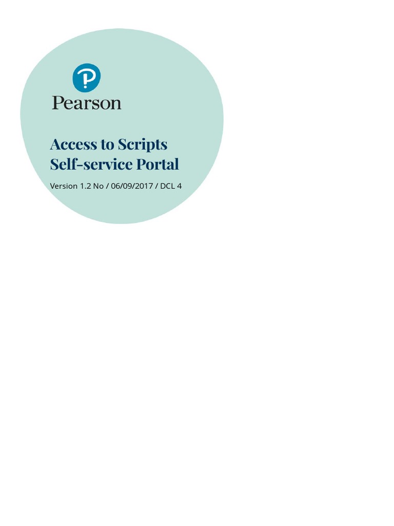 Access To Scripts User Guide | PDF | Login | World Wide Web