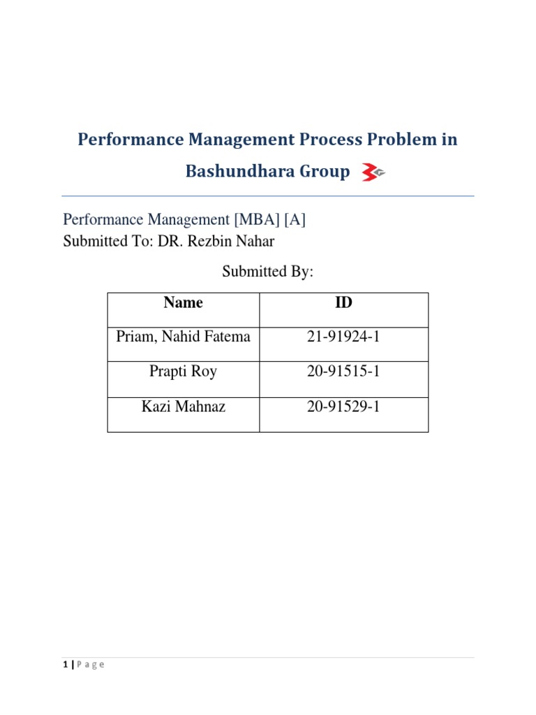 Performance Management Process | PDF | Performance Appraisal | Goal