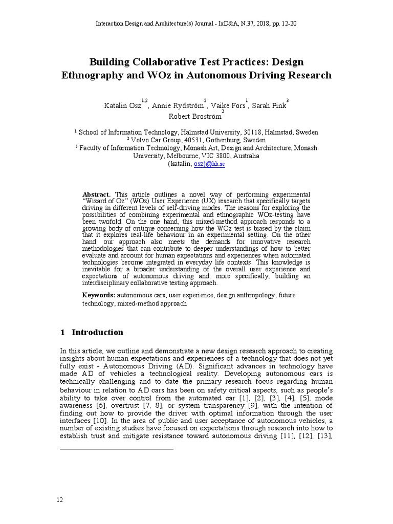 Building Collaborative Test Practices - Design | PDF | Ethnography ...