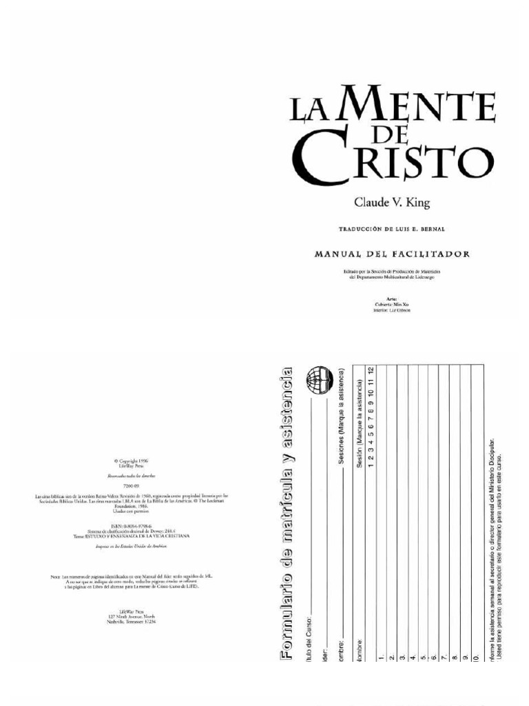 La Mente de Cristo | PDF