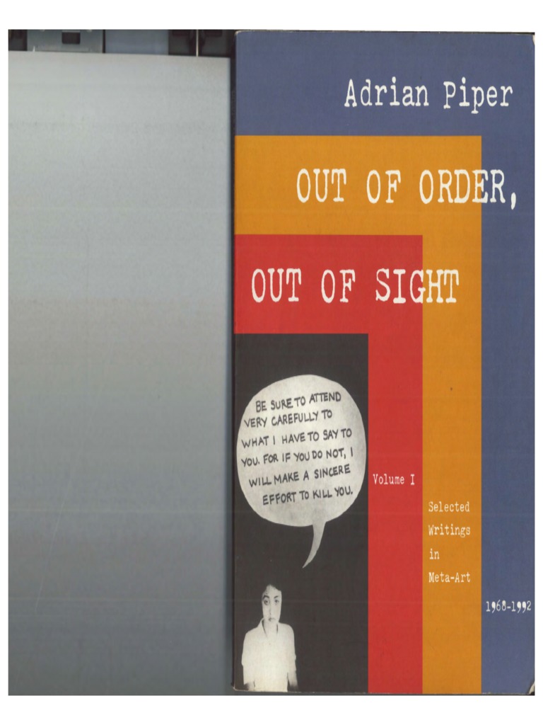 Adrian-Piper-Notes-On-The-Mythic-Being OCR Resize | Download Free PDF ...