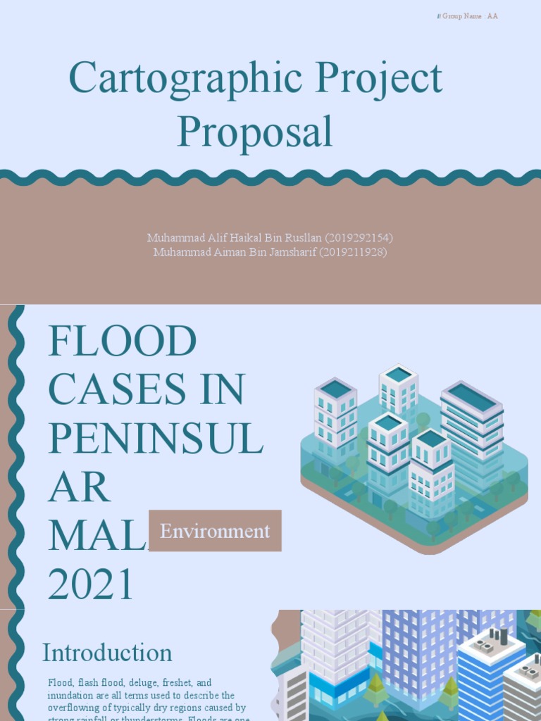 Cartography Project Proposal | PDF | Flood | Geography