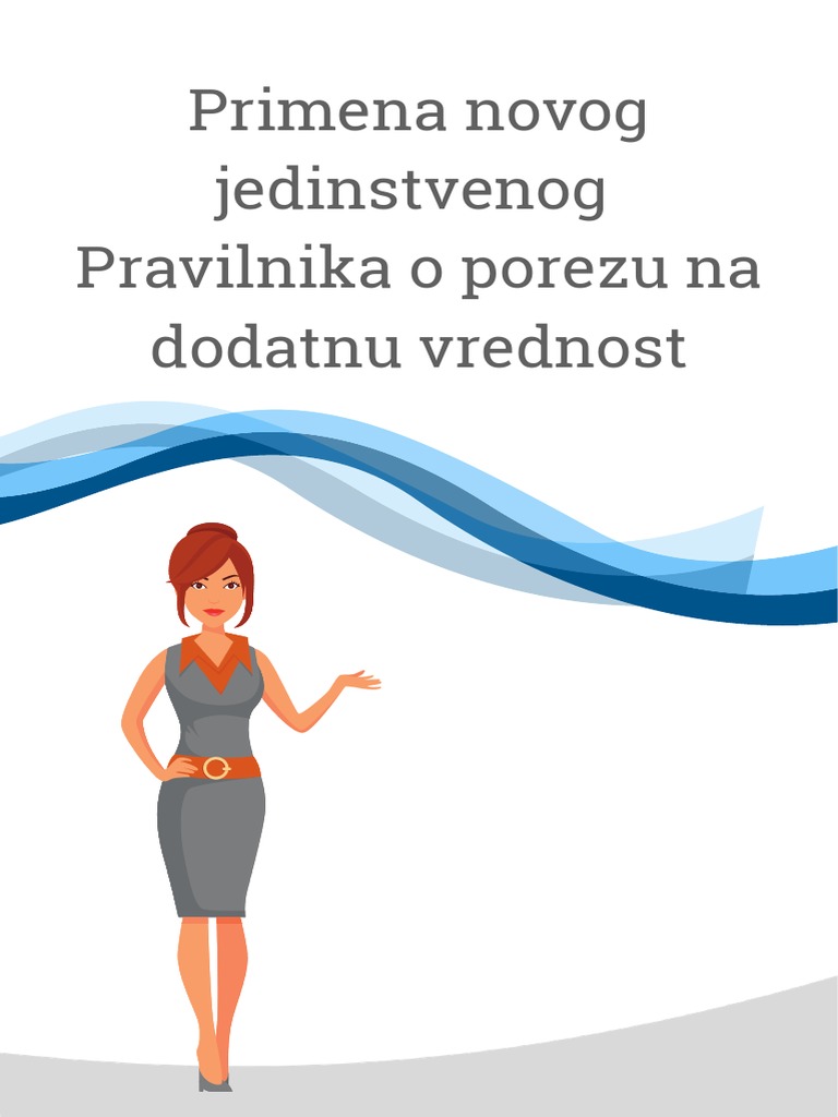 Primena Pravilnika PDV | PDF