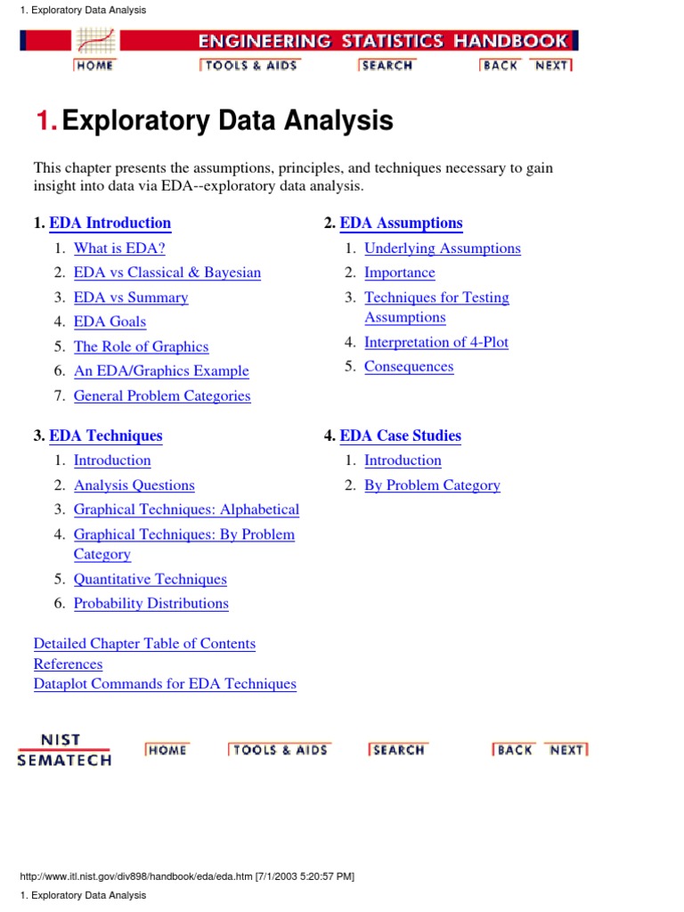 Exploratory Data Analysis Pdf Data Analysis Correlation And