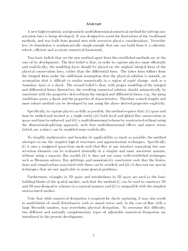 Abstract and Basic Theory | PDF | Spacetime | Numerical Analysis