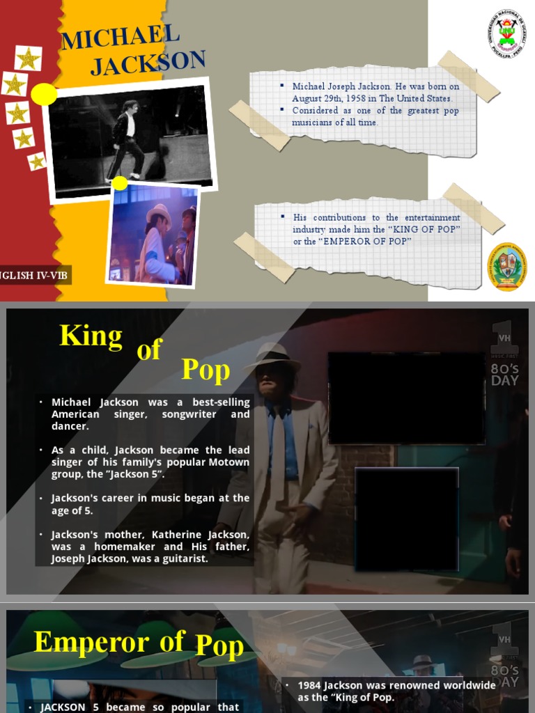 Michael Jackson PPT HISTORY | PDF