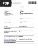 UK Visa Document Checklist Guide | PDF | Travel Visa | Government And ...