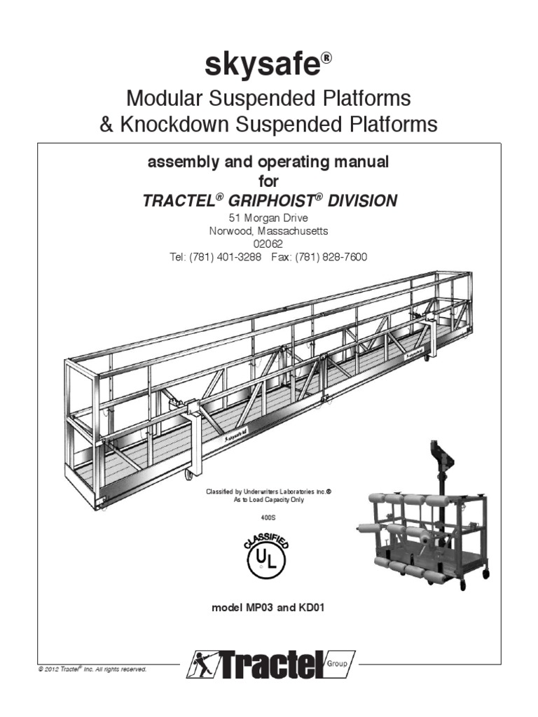 Skysafe: Modular Suspended Platforms & Knockdown Suspended Platforms ...