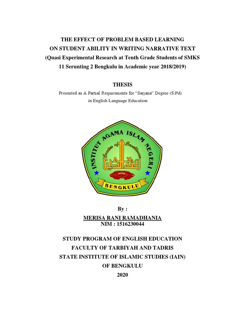 The Effect of Problem Based Learning | PDF | Project Based Learning ...