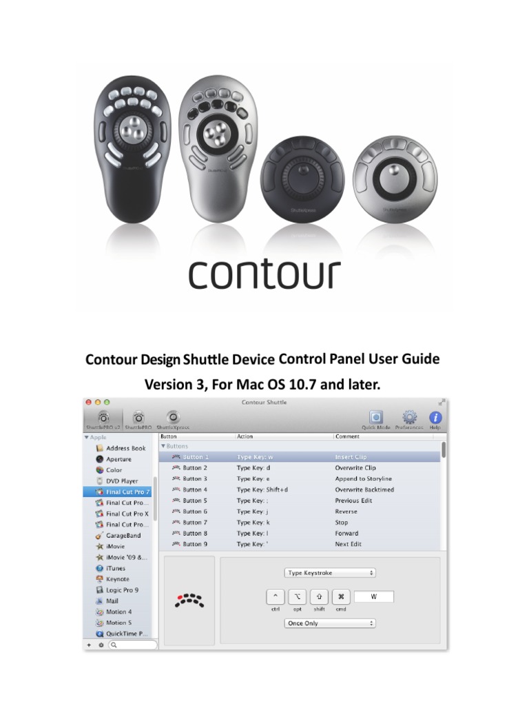 Contour Shuttle User Guide | PDF | Computer Keyboard | Icon (Computing)