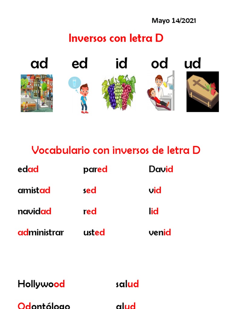 Mayo 14 LETRA D - INVERSOS | PDF