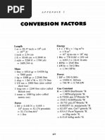 Fluid Mechanics Unit Conversion Guide | PDF | Science & Mathematics