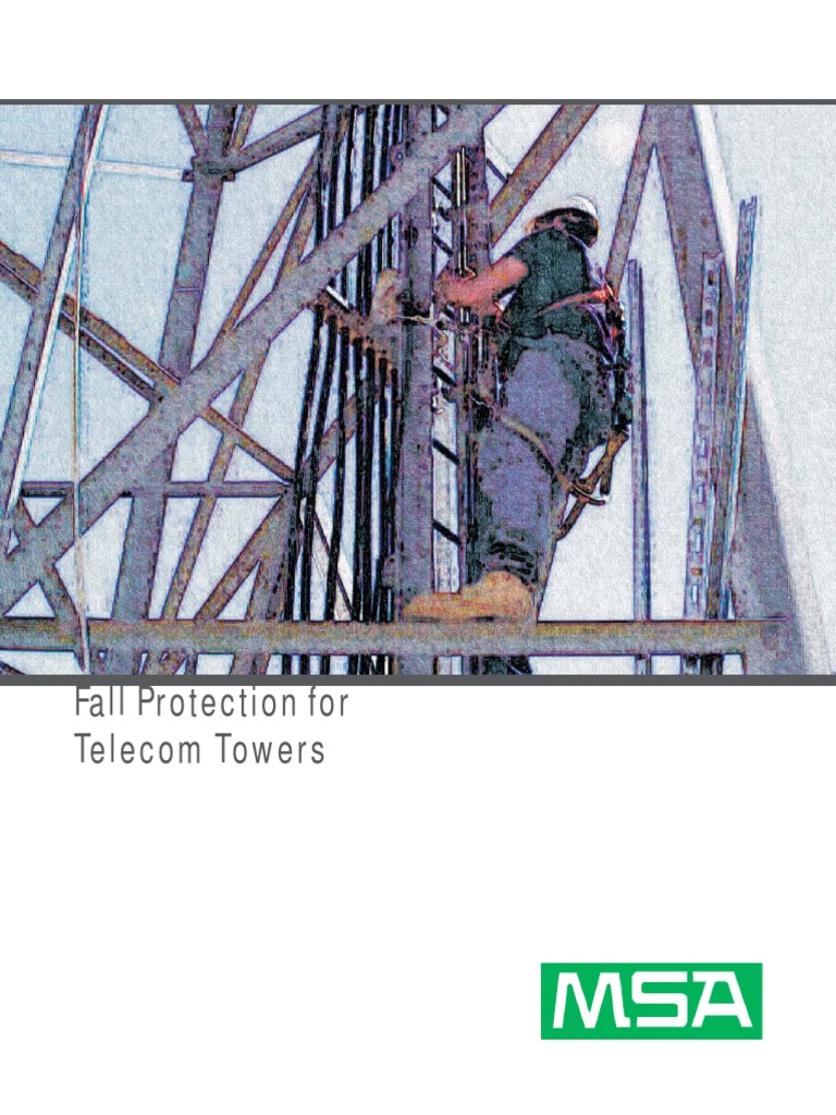 Fall Protection For Telecom Towers | Download Free PDF | Emergency ...