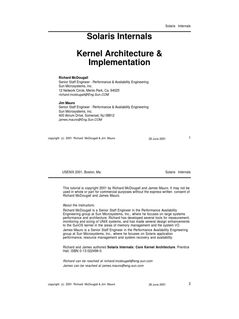 Solaris Internals Pdf Thread Computing Scheduling Computing