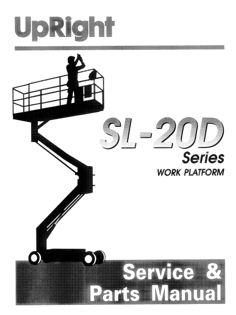 Upright Scissor Lift SL20 | PDF