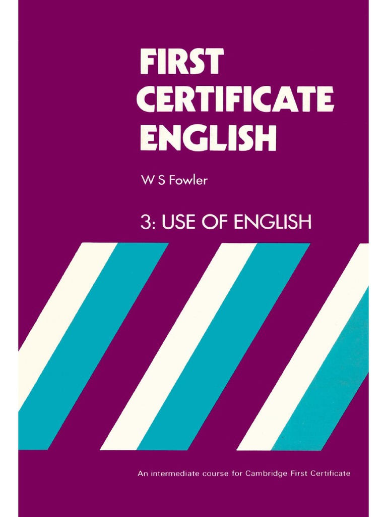 First Certificate English 3 1982 | PDF