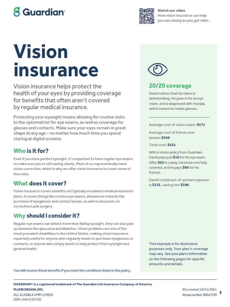 Guardian - VSP Choice PPO Plan Summary 2022 | PDF | Glasses | Insurance