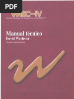 Manual de Aplicación Wisc IV Completo | PDF