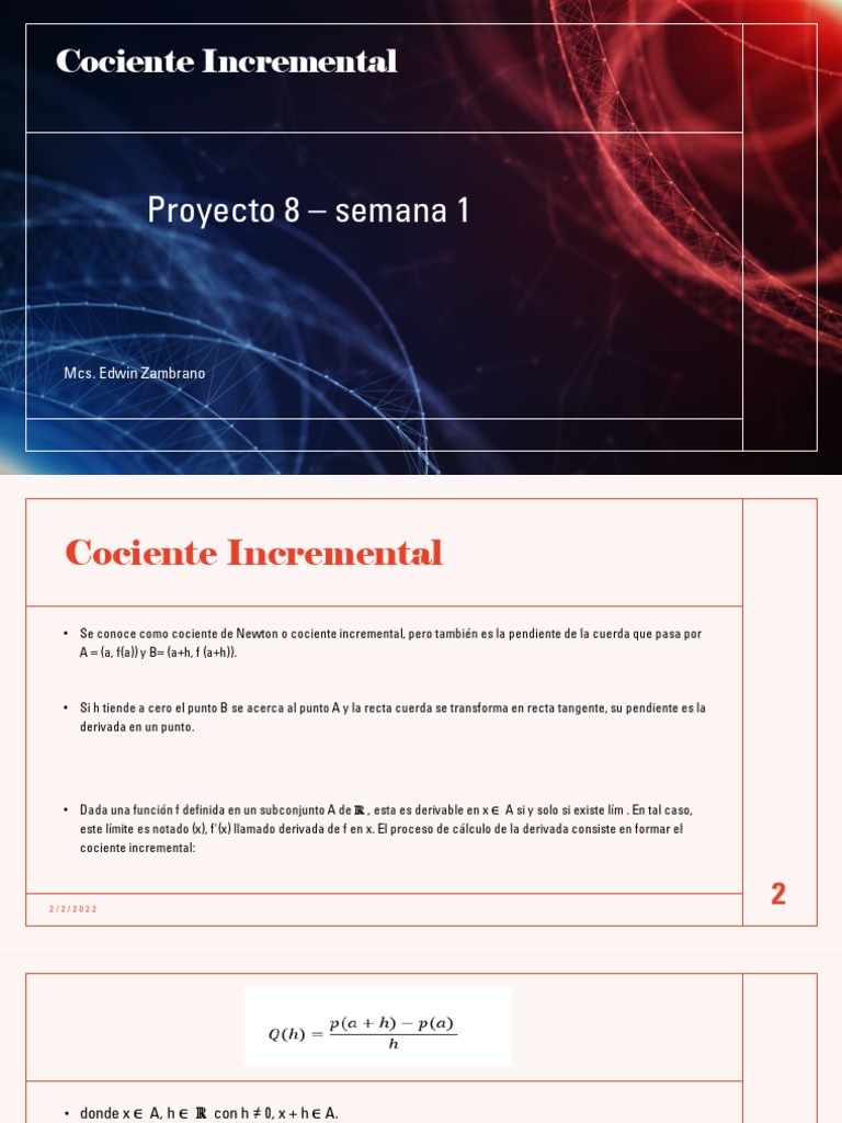 Cociente Incremental y Contaminación en Quevedo | PDF