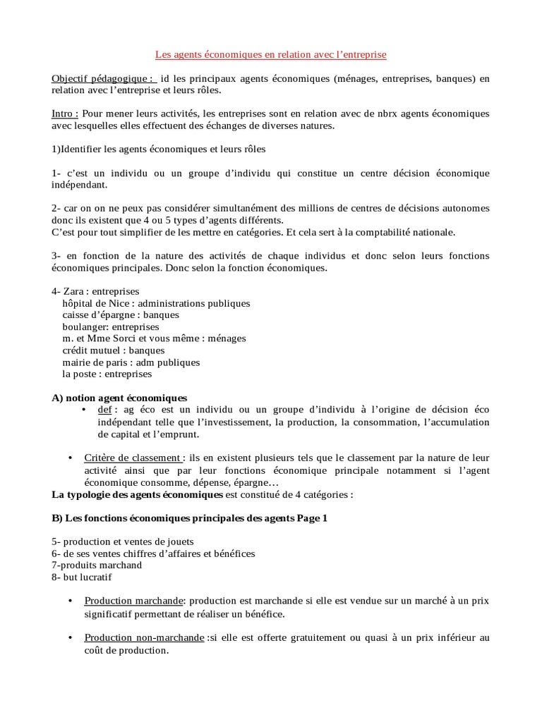 Cours 1 CEJM | PDF | Offre et demande | Prix