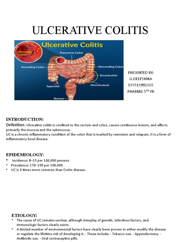 Ulcerative Colitis | PDF | Ulcerative Colitis | Medical Specialties