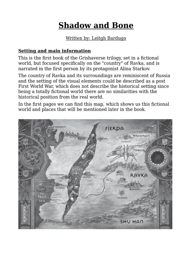 Shadow and Bone Presentation | PDF