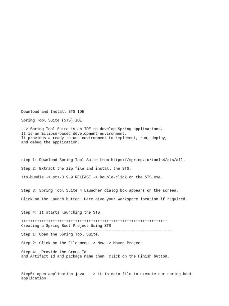 Spring Boot Session-2 | PDF | Java (Programming Language) | Integrated ...