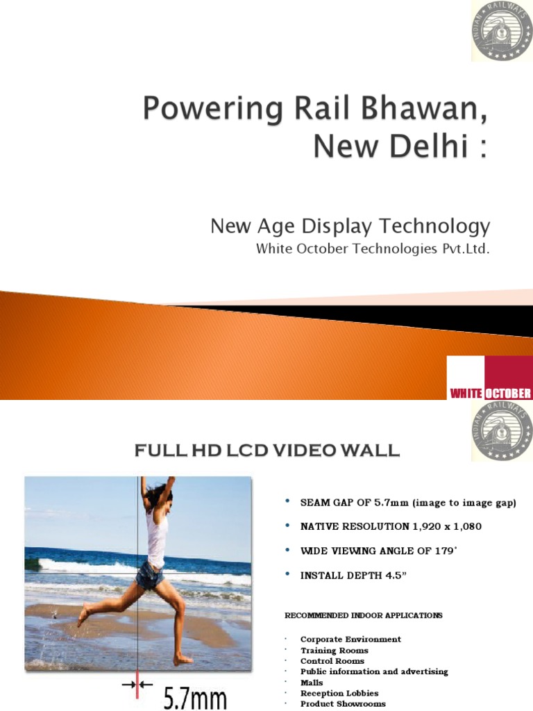 Powering Rail Bhawan | PDF | Video | Media Technology