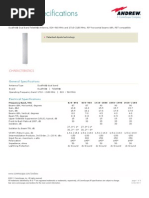 Specification Sheet XXXDWH 17 65V IVT | PDF | Antenna (Radio ...